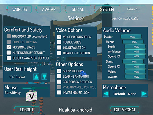 「VTuber」の進化系？VRで出会う「VRChat」のインストールから遊ぶまで（まずはHMDナシで気軽に体験！） - AKIBA PC Hotline!
