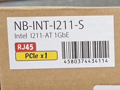 Intel I211-AT搭載、税込1,980円の1GbE LANカードが入荷 - AKIBA PC Hotline!