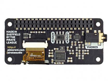 Raspberry Piで音楽を楽しむための拡張基板「Pirate Audio」が入荷、計4製品 - AKIBA PC Hotline!