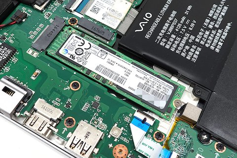 VAIO S13のSSDを1TB NVMe SSDに換装、空き容量を気にせず快適運用！ - AKIBA PC Hotline!