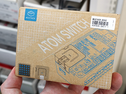 500円玉サイズの「M5Stack ATOM」向けプログラマブルスイッチが店頭販売中 - AKIBA PC Hotline!