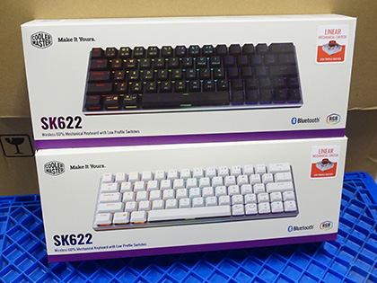 Cooler Masterの60%キーボード「SK622」が発売、有線/無線両対応でカラーは2色 - AKIBA PC Hotline!
