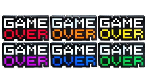 “ゲームオーバー”ロゴ型ライトやPlayStation公式ロゴライトなど、12月9日に発売 - AKIBA PC Hotline!