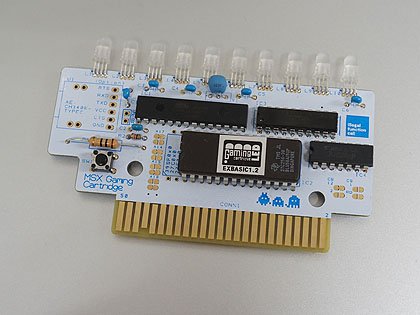 派手に光るMSX用カートリッジ「MSX Gaming LED Cartridge」 - AKIBA PC Hotline!