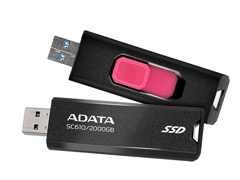 ADATAのスティック型SSD「SC610」が入荷、キャップレスデザイン採用 - AKIBA PC Hotline!