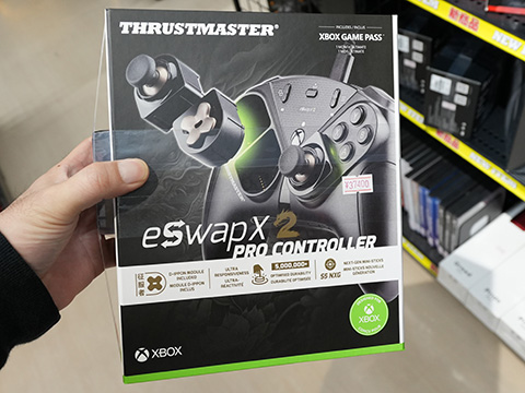 Thrustmasterの高級ゲームパッド「ESWAP X2 PRO CONTROLLER」が入荷、モジュール方式採用 - AKIBA PC Hotline!