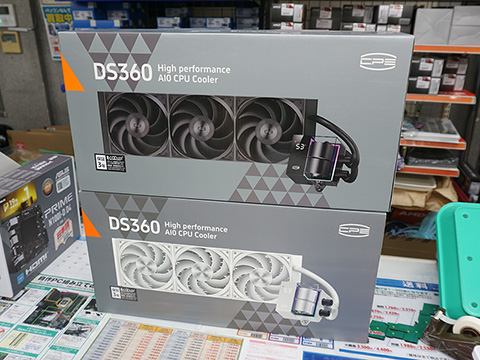CPSの水冷クーラー「DS360」が発売、デュアルチャンバー構造のウォーターブロック採用 - AKIBA PC Hotline!