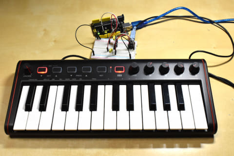 【藤本健のDigital Audio Laboratory】MIDIで動くぞ! 「Arduino Uno」でシンセサイザ自作した。後編-AV ...