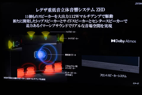 “コストかけ過ぎ”の4KミニLED液晶レグザ最高峰「Z970M」 - AV Watch