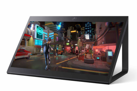 ソニー、大画面化で没入感がアップした空間再現ディスプレイ「ELF-SR2」 - AV Watch