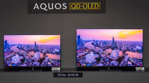 シャープ初のQD-OLEDアクオス誕生。量子ドットで色鮮やか - AV Watch