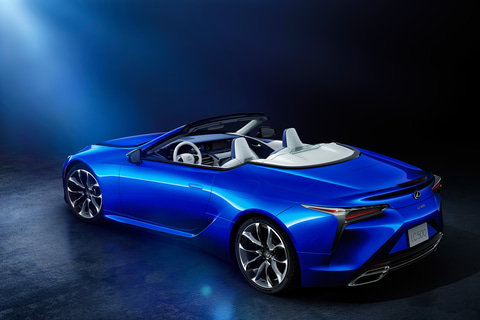 レクサス、限定60台の「LC500 コンバーチブル“Structural Blue”」。一般向け20台を抽選発売 - Car Watch