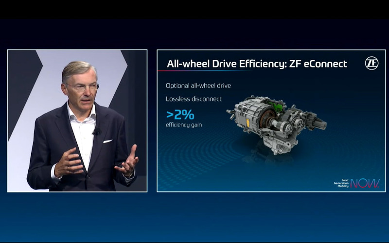 ZF、電動化車両開発期間を半分にする「モジュラーeDriveキット」をIAA Mobilityで発表 - Car Watch