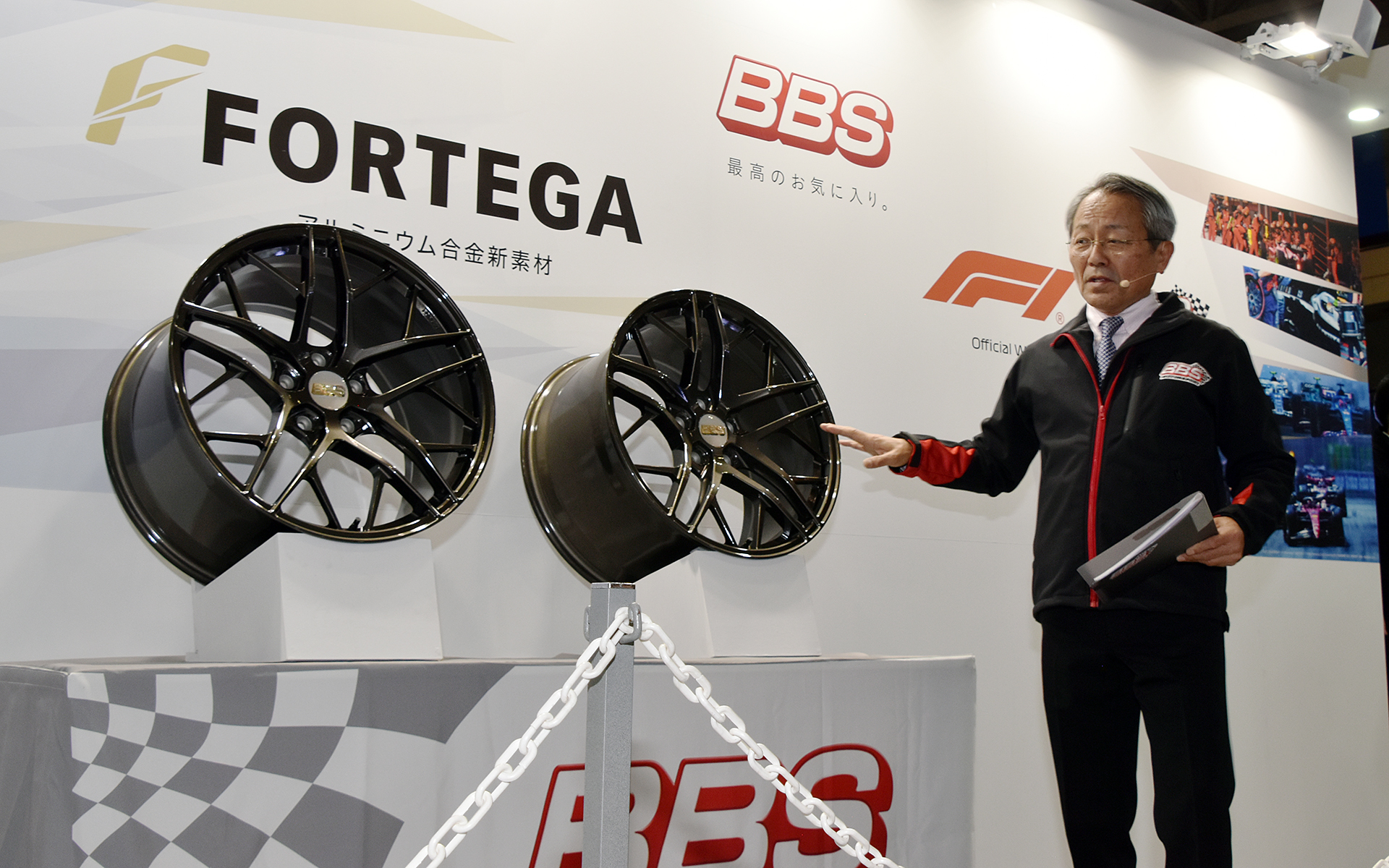 [拡大画像]BBS、電動車時代の新素材「FORTEGA（フォルテガ）」とはなにか？ 北秀孝社長がプレゼン