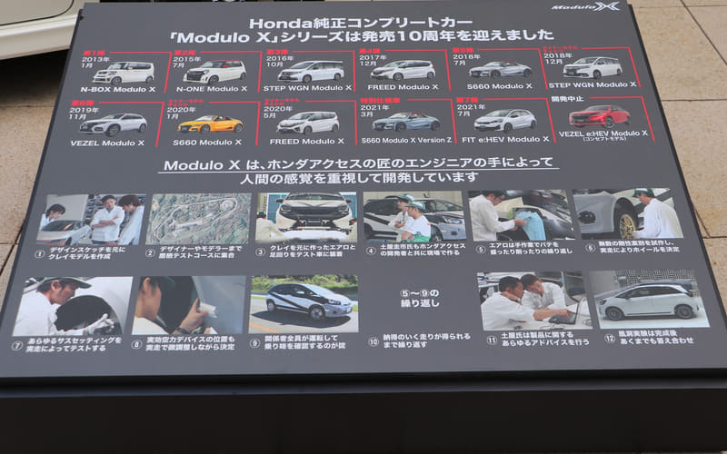 ホンダ「Modulo X」シリーズ10周年記念イベント 土屋圭市氏×開発福田氏＆湯沢氏によるスペシャルトークショーも実施 - Car Watch
