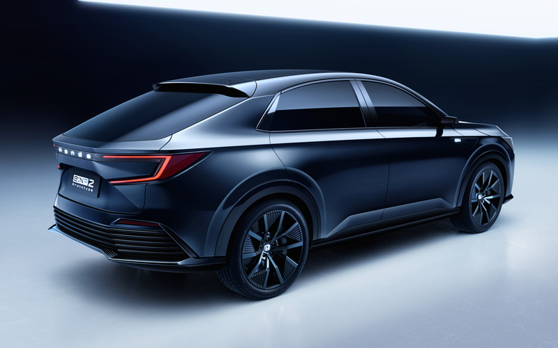 ホンダ、2024年初頭発売予定のバッテリEV第2弾「e:NP2」「e:NS2」プロトタイプ世界初公開 「上海モーターショー2023」で第3弾コンセプト「e:N SUV 序」公開も - Car ...