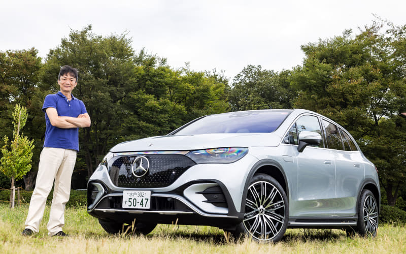 メルセデス・ベンツの新型EV「EQE SUV」試乗 “プレミアムオールラウンダー”の実力やいかに？ / - Car Watch