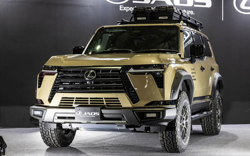 ジャオスとレクサス、新型GXをカスタマイズした「GX550“OVERTRAIL” JAOS ver.」公開