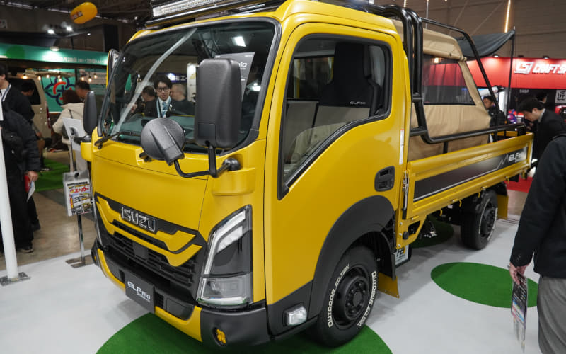 いすゞA＆Sがオートサロン初出展 アウトドアで使える平ボディの小型トラックなど2台のコンセプトカー展示