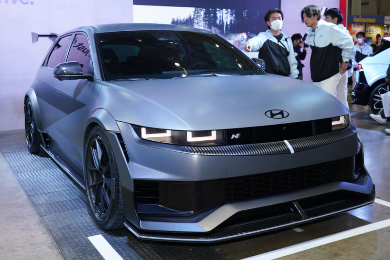 ヒョンデ、ハイパフォーマンスEV「アイオニック 5 N」ベースのチューニングモデル「NPX1」世界初公開