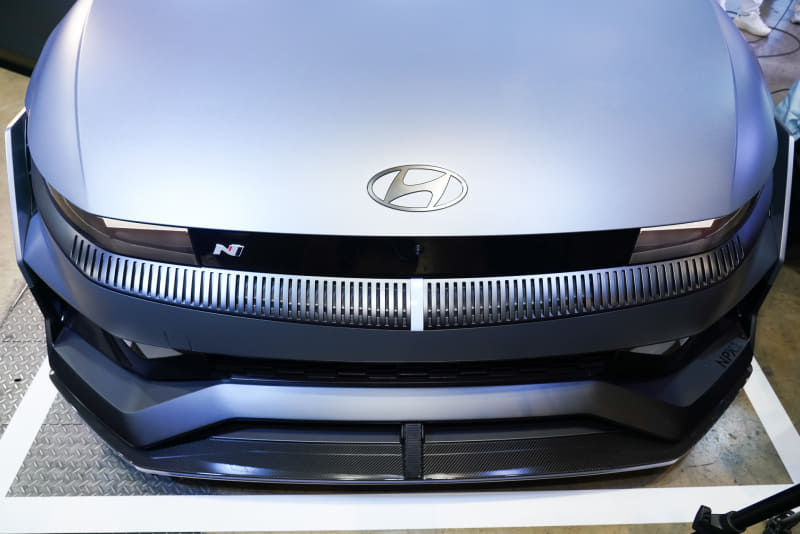 ヒョンデ、ハイパフォーマンスEV「アイオニック 5 N」ベースのチューニングモデル「NPX1」世界初公開