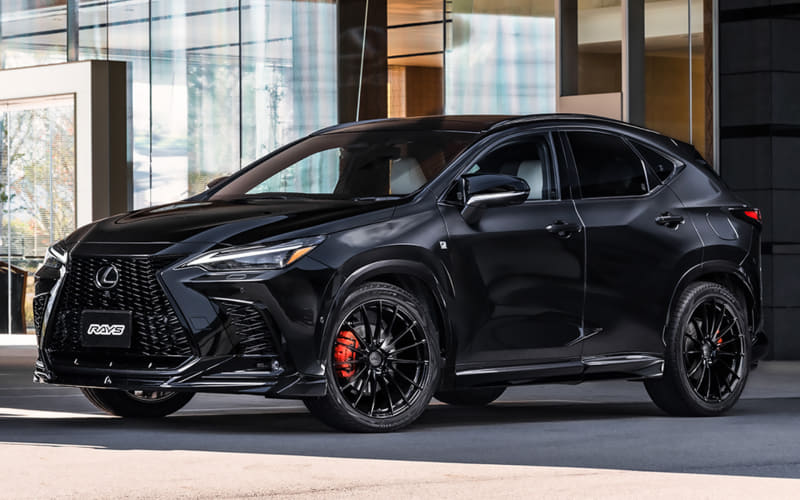 レイズ、デザイン特化型鍛造ホイールVMFに新たに細いフィンスポーク＆大口径の「L-01」誕生 - Car Watch