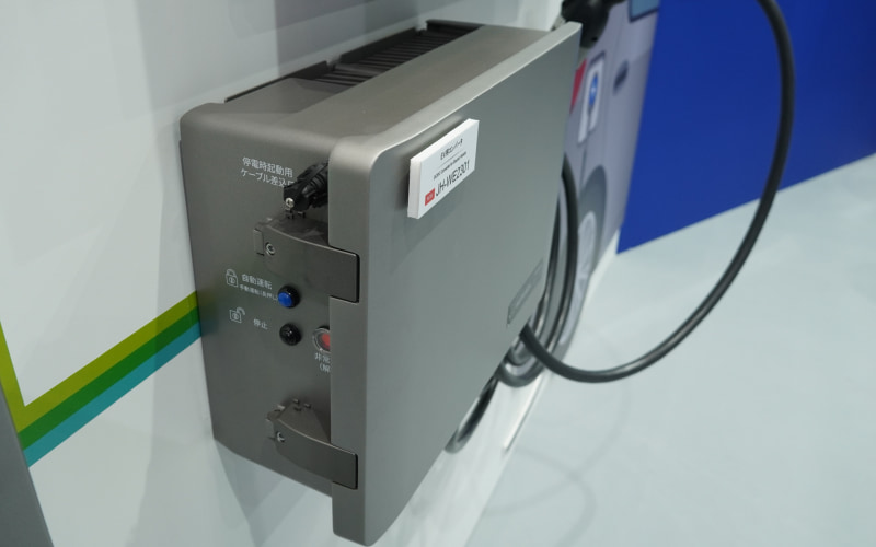 EVから家に電気を供給する家庭用V2Hシステムが勢ぞろいした「SMART GRID EXPO[春]」 - Car Watch