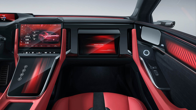 ホンダ、中国市場へ投入する新型EV「烨シリーズ」世界初公開 第1弾「烨P7」「烨S7」は2024年末発売予定 - Car Watch