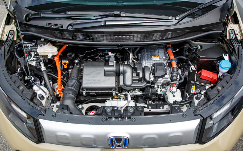 新型「フリード」（プロトタイプ）試乗 2モーターハイブリッド「e:HEV」の走りは注目に値する / - Car Watch