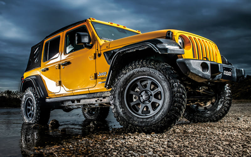 レイズ、4WD＆SUV向けブランドTEAM DAYTONAの「D108」にランクル250、ジムニーシエラ用などサイズ拡充 - Car Watch