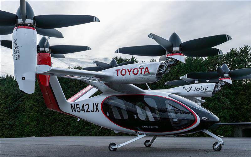 [画像]トヨタとJoby Aviationが開発するeVTOL、日本での初飛行に成功 空のモビリティ実現へ向け東富士研究所でテストフライト / (3/3) - Car Watch