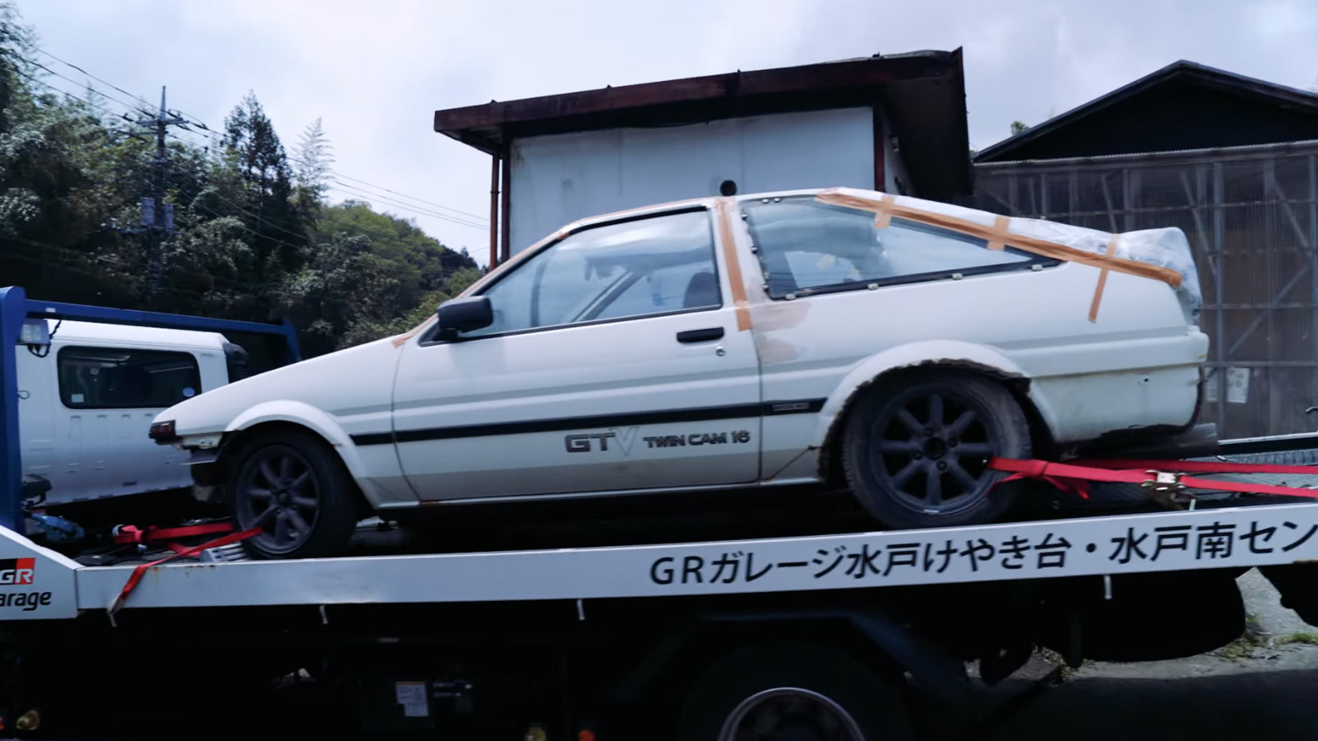 [画像]TOYOTA GAZOO Racingが「AE86レストアプロジェクト」始動 / (2/2) - Car Watch
