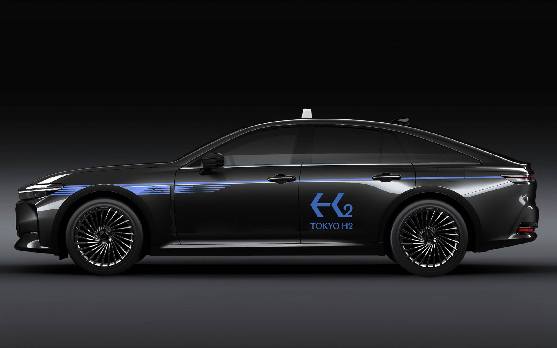 [画像]トヨタ、東京都の新プロジェクト「TOKYO H2」に参画 水素で走る「クラウンFCEV」をタクシーに提供 / (2/5) - Car Watch