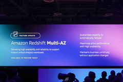 「AWS re:Invent 2022」3日目の基調講演レポート、リソースも含めたRedshiftの冗長化を実現する「Multi-AZ」などを発表 - クラウド Watch