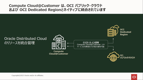日本オラクルが「Oracle Compute Cloud@Customer」発表、企業が自社データセンター内でOCIサービスを利用可能 - クラウド Watch