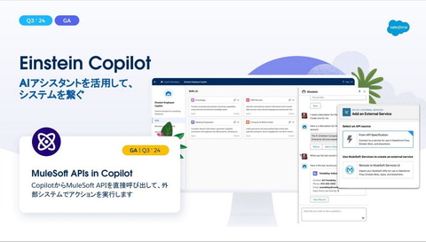 セールスフォース、データ統合プラットフォーム「MuleSoft」の生成AIによる進化を紹介 - クラウド Watch
