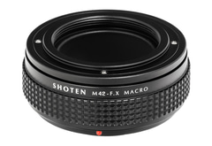 SHOTEN、M42レンズ用のソニーE/富士フイルムX用アダプター。近接用ヘリコイド搭載 - デジカメ Watch
