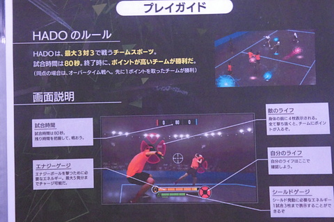 JeSUブースでHADO体験会が行なわれ、責任者が今後の展望を語る - GAME Watch