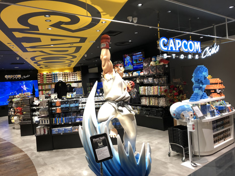 関西初出店！「CAPCOM STORE OSAKA」、本日11月20日よりグランドオープン - GAME Watch