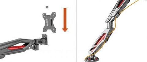 LEVEL∞のオリジナルゲーミングモニターアーム「LEV-ARM02」発売 - GAME Watch