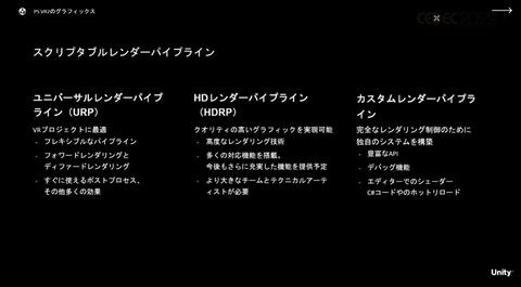 Unity、PlayStation VR2の「視線トラッキング機能」活用でレンダリング高速化が実現可能に【CEDEC2022】 - GAME Watch