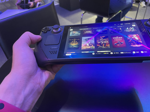 【TGS2022】「Steam Deck」体験ブースでその実力をチェック！ - GAME Watch