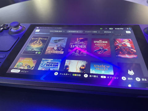 【TGS2022】「Steam Deck」体験ブースでその実力をチェック！ - GAME Watch