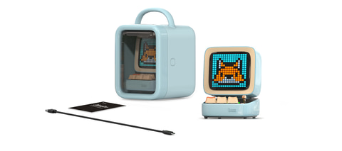 好きなドット絵を表示できるスピーカー「DITOO-PRO」が10月21日に発売決定 - GAME Watch