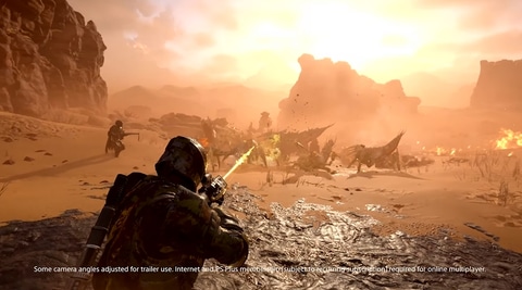 エイリアン退治PVE「HELL DIVERS II」PV公開！【PlayStation Showcase 2023】 - GAME Watch