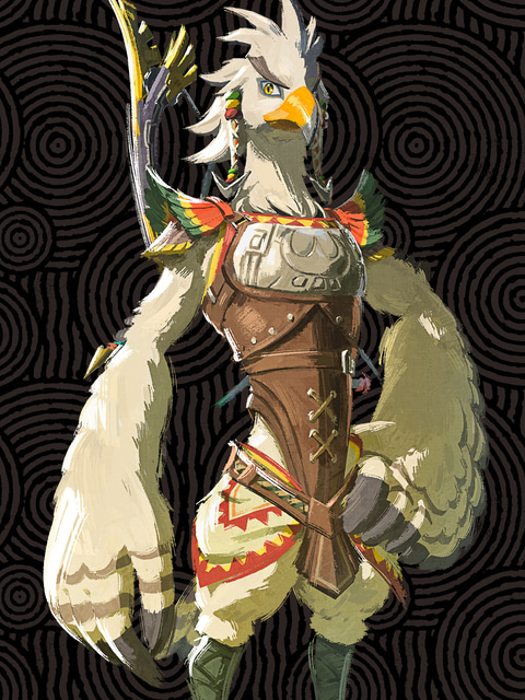 「ゼルダの伝説 ティアーズ オブ ザ キングダム」よりリト族の戦士・テバの画像公開 - GAME Watch