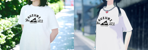 画像1枚でTシャツの3Dモデルが作成可能に。「SUZURI byGMOペパボ」新機能「3Dグッズ作成ツール」提供開始 - GAME Watch