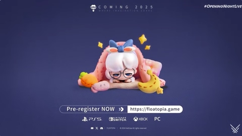 かわいいビジュアルのシミュレーション「FLOATOPIA」が2025年に発売へ - GAME Watch