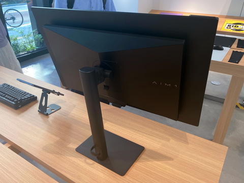 AIM1、有機ELパネル採用のゲーミングモニター「AIM1 Display」発表。TGS2025で先行販売 - GAME Watch