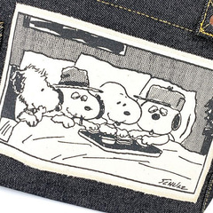 PEANUTS×EDWIN、デニムがクールカワイイ「スヌーピー」のトートバッグ - グルメ Watch